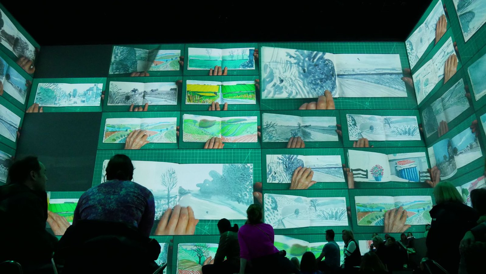 David Hockney's Lightroom Exhibition Review: Perspective, Colour, and ...